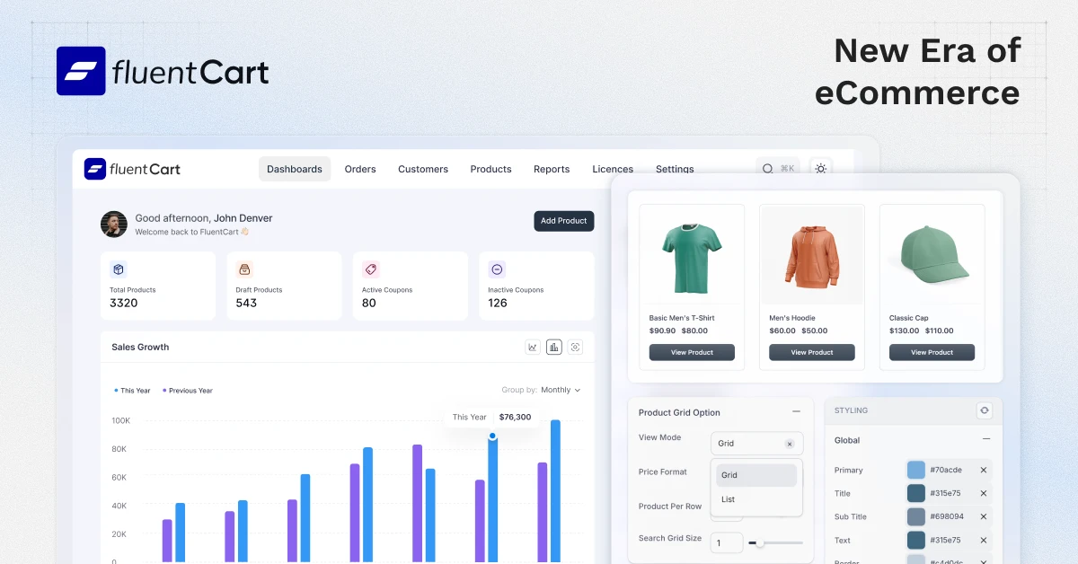 FluentCart: A New Era of eCommerce with WordPress