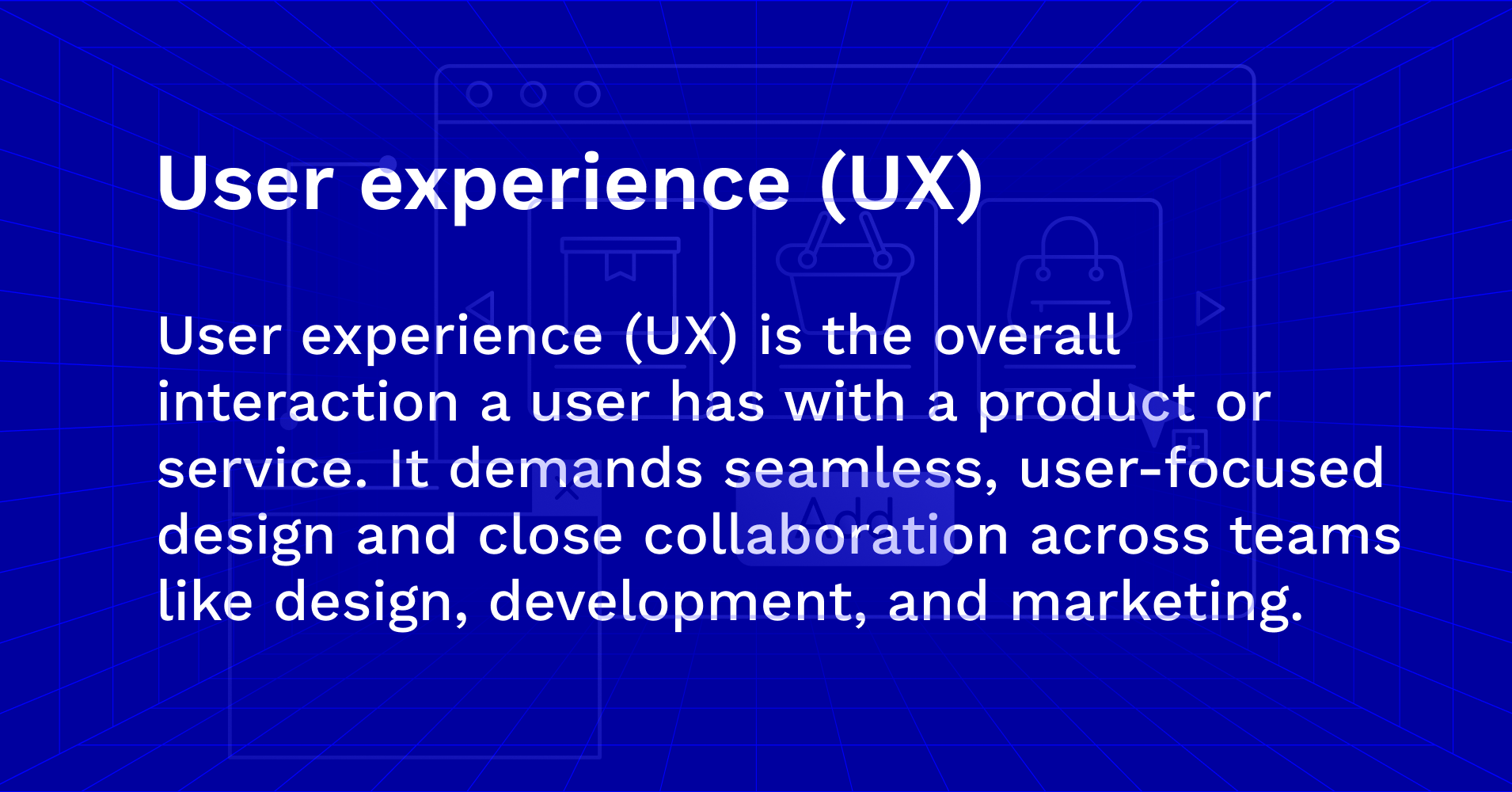 User Experience Basics: Fundamentals for eCommerce